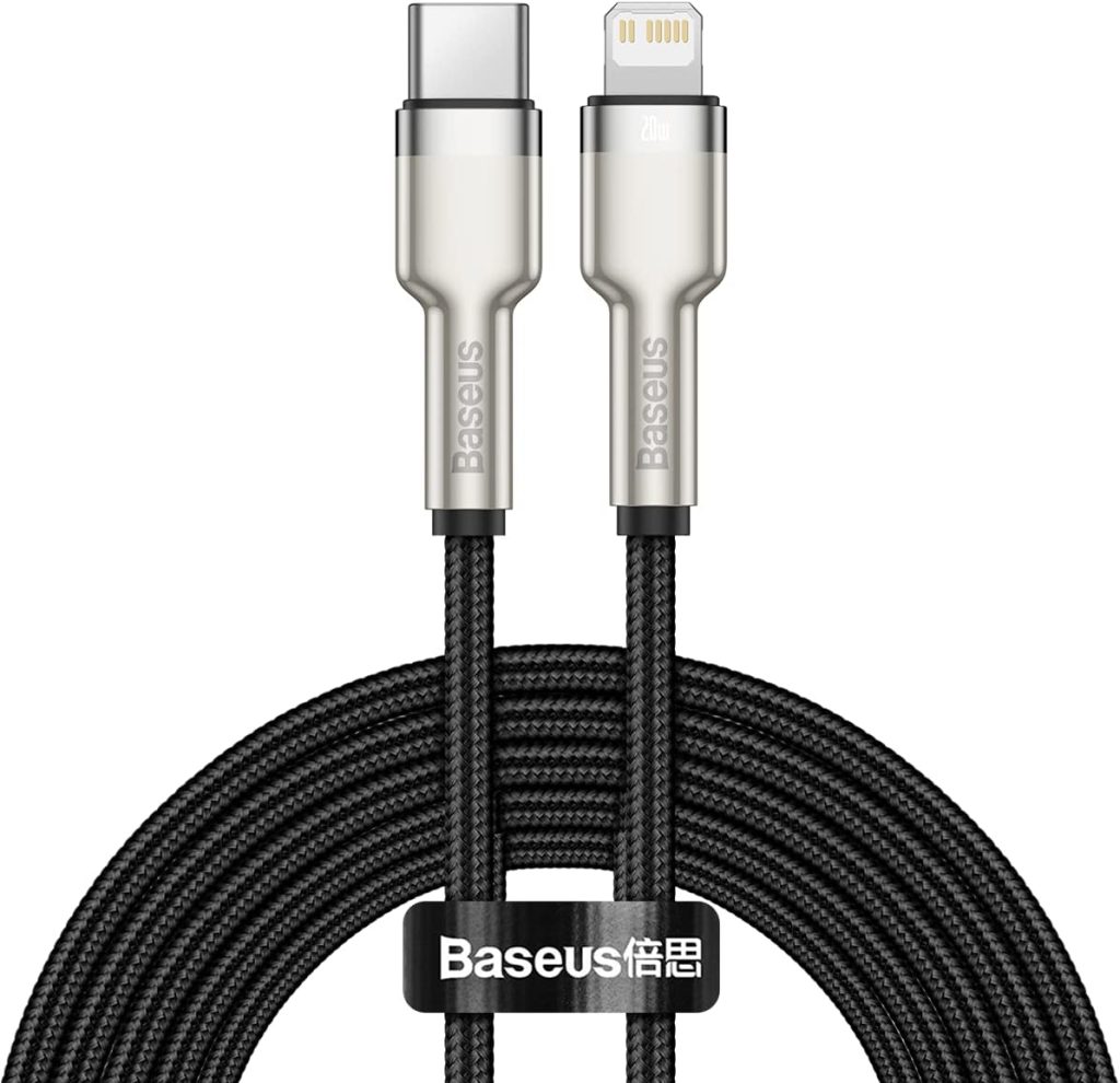 Baseus Cafule Series Metal Type-C To Lightning 20W 1mt Şarj Kablosu ...